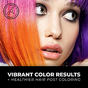 XMONDO Color Super Orange Depositing Mask & Semi-Permanent Orange Dye | Infused with Bond Booster Technology & Hyaluronic Acid for Nourishment, Revitalization & Repair, Vegan Formula, 8 Fl Oz 1-Pack