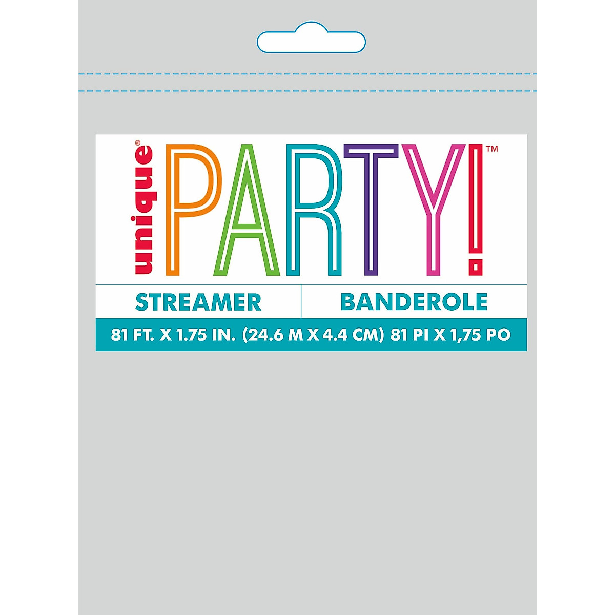 Unique Industries Crepe Paper Streamer, 81ft, Emerald Green