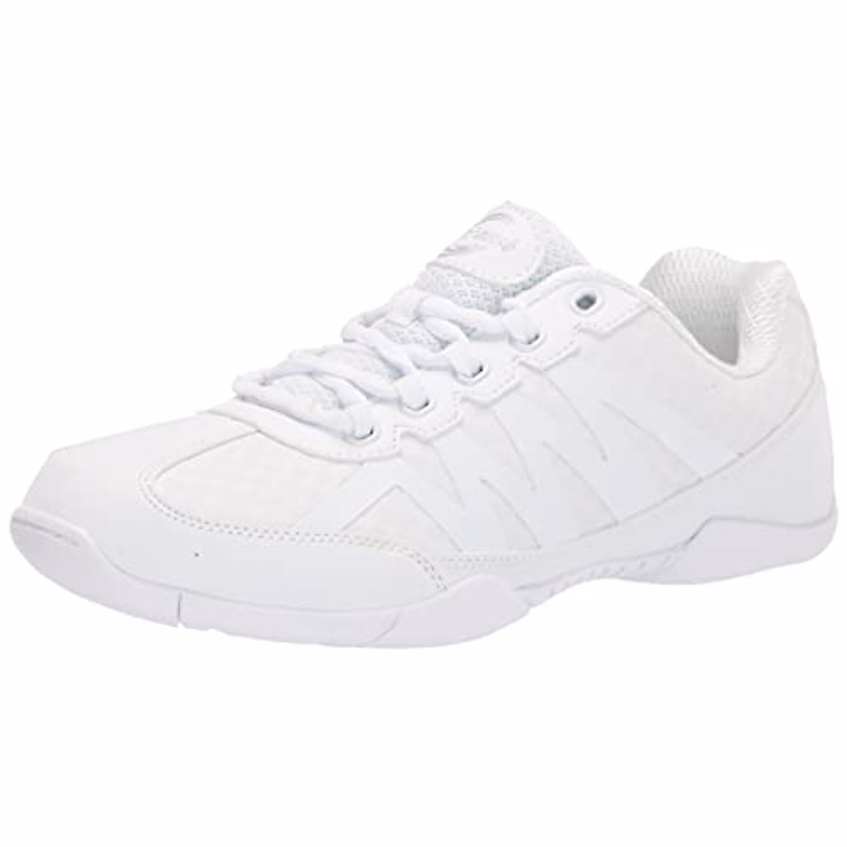 chassé Apex Cheerleading Shoes - White Cheer Shoes for Women (White, Size 7 Adult)