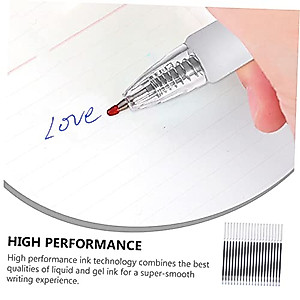 Pen Refills 200pcs Refill Calligraphy Pen Set Black Pens Ballpoint Fountain Pen Ink Cartridge Party Supplies Black Pen Refills Replaceable Ballpoint Pen Refills Set