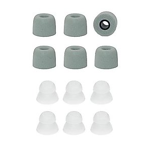 Earphones Plus Brand Replacement Ear Tips for TV Ears 5.0 Headset - Large