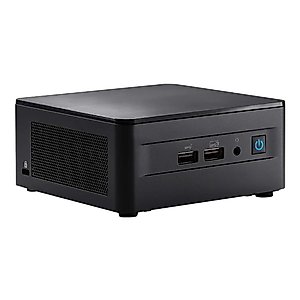 Intel NUC 12 Pro NUC12WSKv7 Barebone System - Mini PC - Socket BGA-1744 Core i7 12th Gen i7-1270P Dodeca-core [12 Core], Black