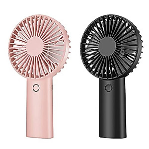 YunTuo Portable Handheld Fan, 4000mAh Battery Operated Rechargeable Personal Fan, 6-15 Hours Working Time for Outdoor Activities, Summer Gift for Men Women