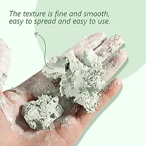 moulis Green Tea Mask Purifying Clay Stick, 2 Pack Stick Blackhead Remover, Face Moisturizing, Oil Control, Deep Pore Cleaning for All Kind Skin Type Women Men 1.25 Ounce (Pack of 2)