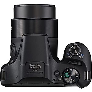 Ca-non (Renewed) PowerShot SX540 HS Digital Camera, Wi-Fi & NFC Enabled - with Built-in Flash, 50x Optical, 4X Digital and 200x Combined Zoom with Optical Image Stabilizer