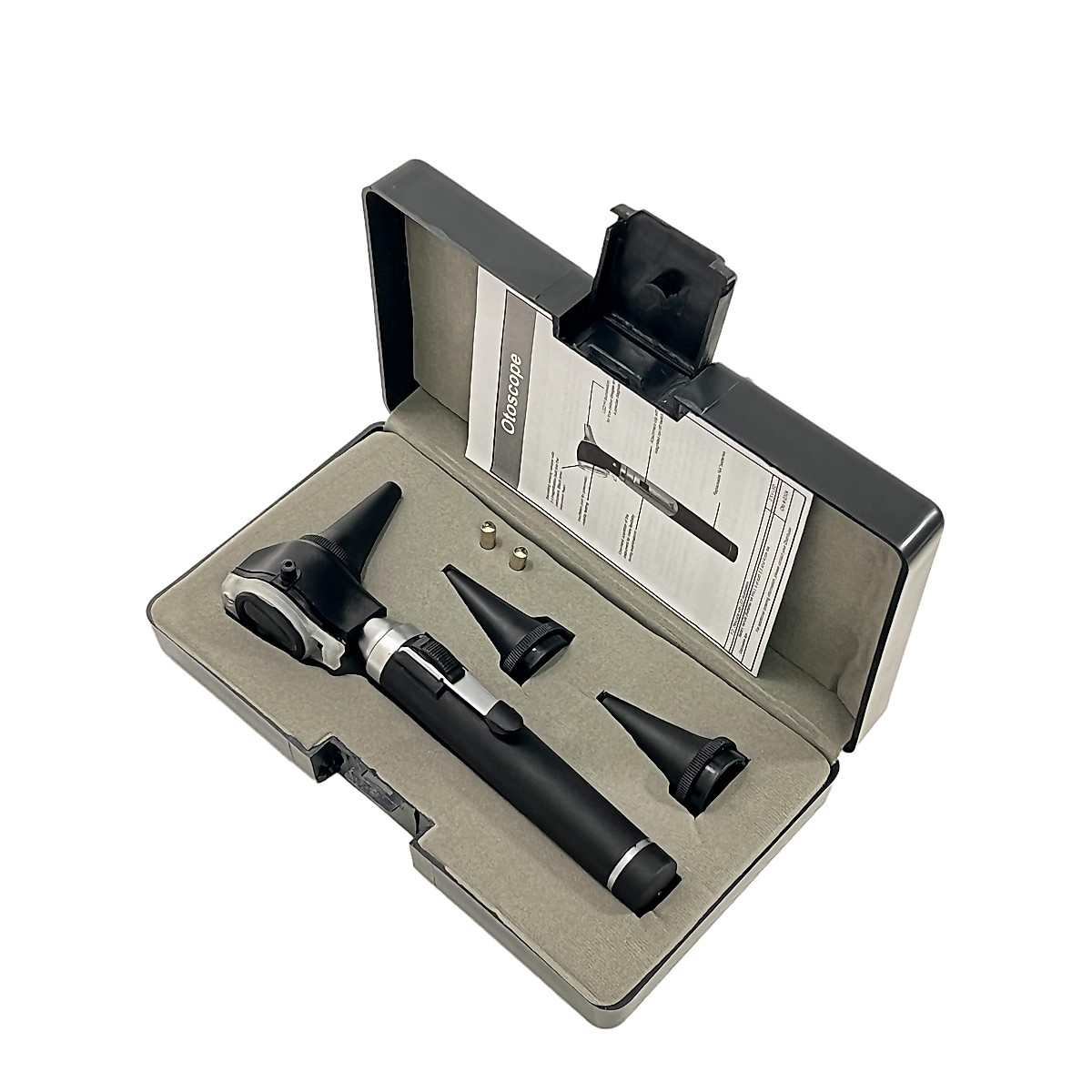 LED Otoscope Otoscope KIT Set 3.5V Plus Extra Specula Plus Extra Bulb LED Otoscope Otoscope Set with Hard LED Otoscope Student Home USE Cynamed