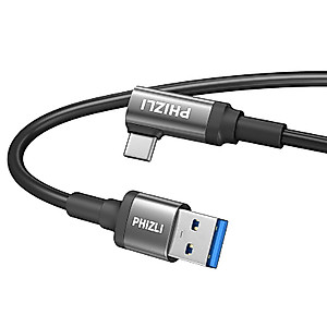 Link Cable 16ft,VR Headset Cable USB 3.0 Type A to C High Speed Data Transfer & Fast Virtual Reality Charging Cord for Gaming PC & USB C Chargers