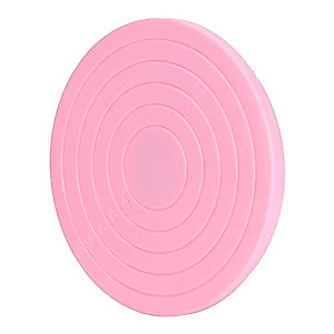 2pcs 5.5in Mini Cake Turntable, 360 Degree Revolving Cake Stand for Cupcake Decorating Displaying