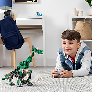 K'NEX - K'NEXosaurus Rex, Motorized Dinosaur Set ‚ 255 Pieces, STEM Building, Engineering Play, Kid Construction Set‚ Ages 7+