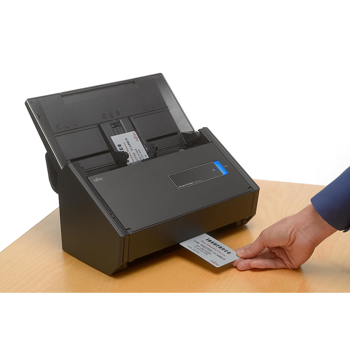 Fujitsu ScanSnap iX500 Color Duplex Desk Scanner for Mac and PC (Renewed)