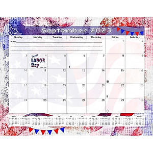 2023-2024 Calendar 16 Months Student Calendar/Planner for 3-Ring Binder, Desk, or Wall -v029