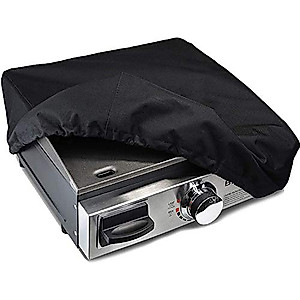22 Inch Tabletop Griddle/Grill Cover and Carry Bag Replacement for Blackstone 22" Table Top Griddle with Griddle Hood - Heighten, 600D Heavy Duty Waterproof Grill Cover