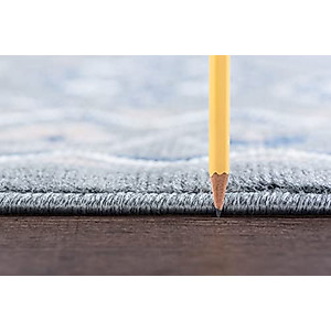 Universal Rugs Logan Area Rug, 4' x 5', Gray