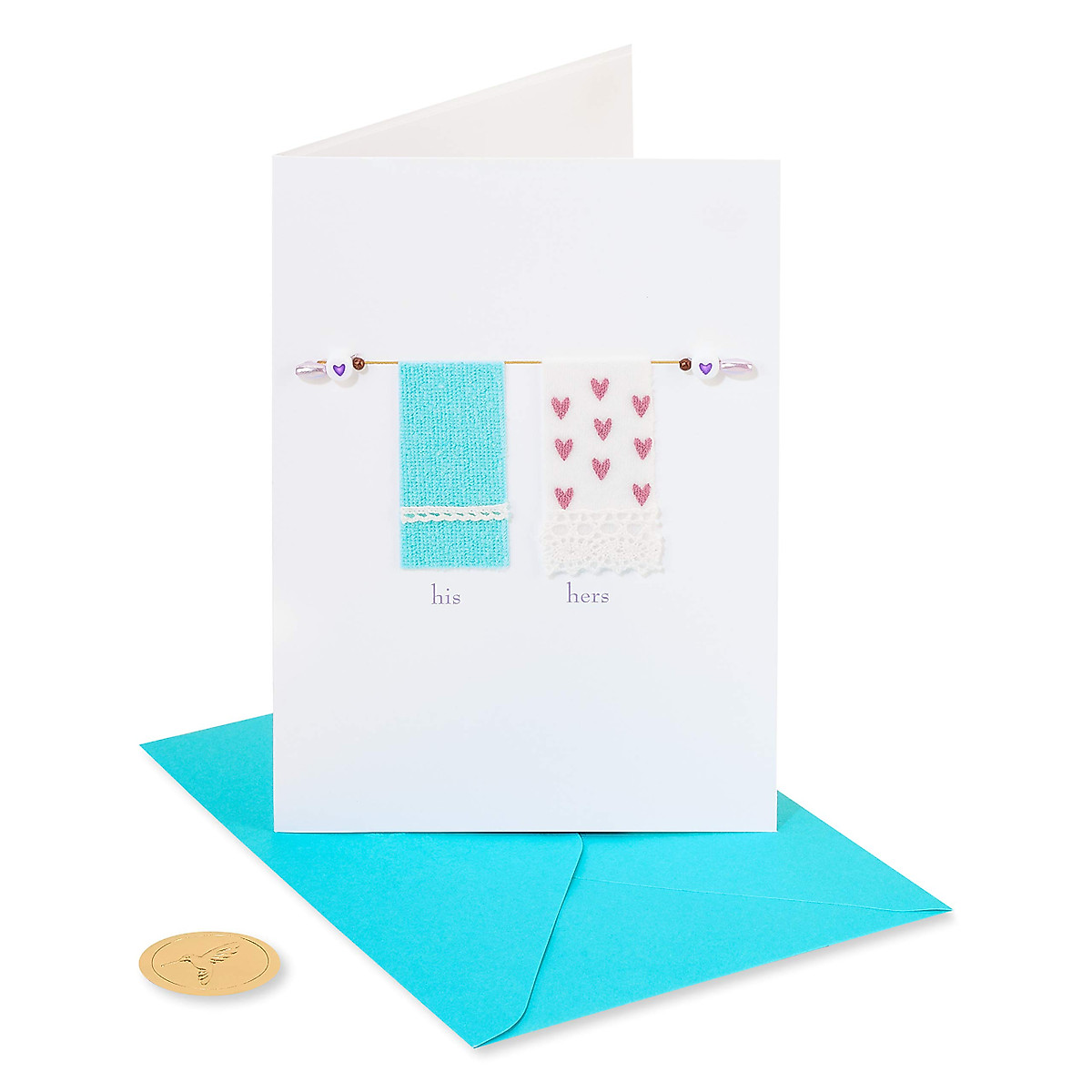 Papyrus Engagement Card (Side by Side)