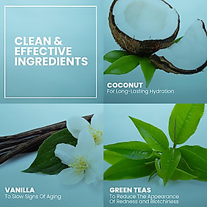 Eva Naturals Vanilla Bean Night Cream by Eva Naturals (60 ml) - With Vitamin E and Green Tea