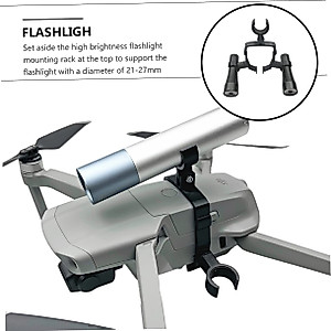 Veemoon 1 Set Night Light Bracket Night Light Mini Drone Camera Drones Bling Accessories Drone Light Clamp Drone Device Holder Drone Night Light Holder Floodlight Support Vac Accessories