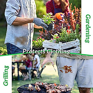 GREEN LIFESTYLE 12 Pack Server Aprons with 3 Pockets - Waist Apron, Waitress Apron for Women and Man, Water Resistant with Long Waist Strap Reinforced Seams, Half Apron (Black)