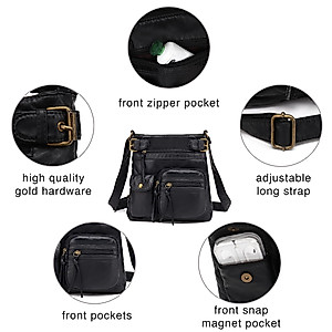 Scarleton Purses for Women, Crossbody Bags for Women, Crossbody Purse with Multiple Pockets, Mothers Day Gifts Purse Medium, H183313L - Green