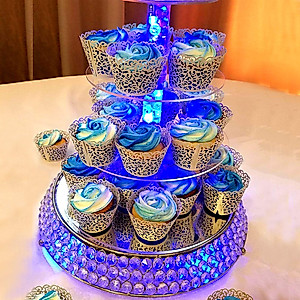 Neo LOONS® 100pcs/lot 100 X Blue Round Led Flash Ball Lamp Balloon Light long standby time for Paper Lantern Balloon Light Party Wedding Decoration