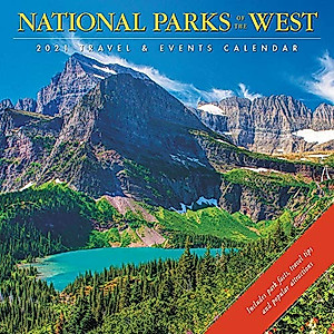 National Parks of the West 2021 Wall Calendar