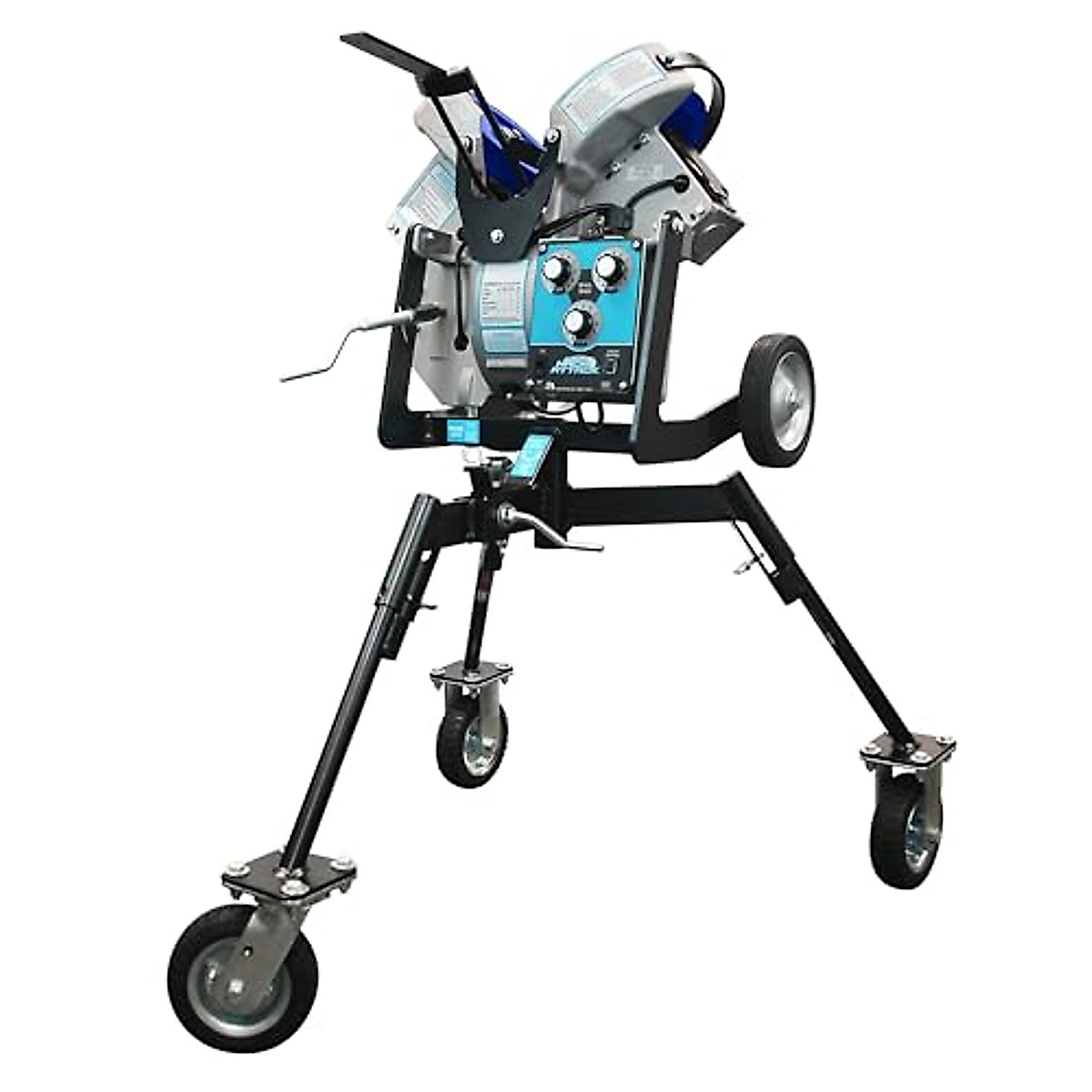 Junior Hack Attack Softball Pitching Machine by Sports Attack, grey, black