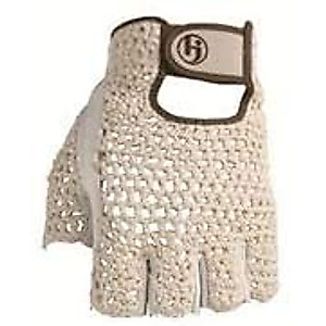 Half Finger Golf Glove, Ladies MED/LRG, fits on Left Hand, 3-Gloves Y