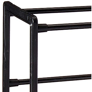 Sunbeam 12-Pair Shoe Rack, Black (SR00754)