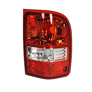 Dependable Direct Right Passenger Side Tail Light Lens & Housing For 2006-2011 Ford Ranger - FO2819111 Clear