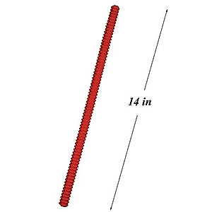 Leline's Heat Resistant Guard for Oven Rack, Silicone Oven Rack Shield Protectors, Oven Shelf Edge Cover, 14 inches, Pack of 2