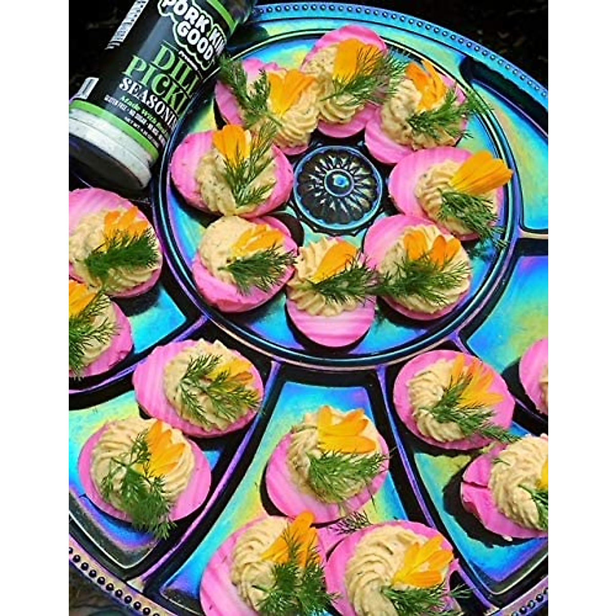 Pork King Good Dill Pickle Seasoning for Cooking and Popcorn Seasoning - Keto Friendly, Paleo, No MSG, Gluten Free (Dill Pickle, Single Shaker)