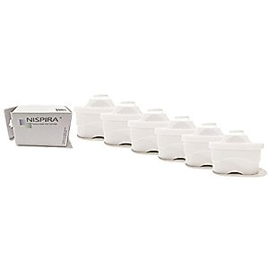 Nispira 6-Pack Mavea Maxtra Water Filters Replaces 1001122