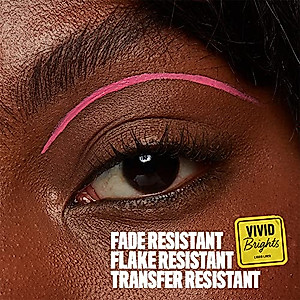 NYX PROFESSIONAL MAKEUP Vivid Brights Liquid Liner, Smear-Resistant Eyeliner with Precise Tip - Don't Pink Twice