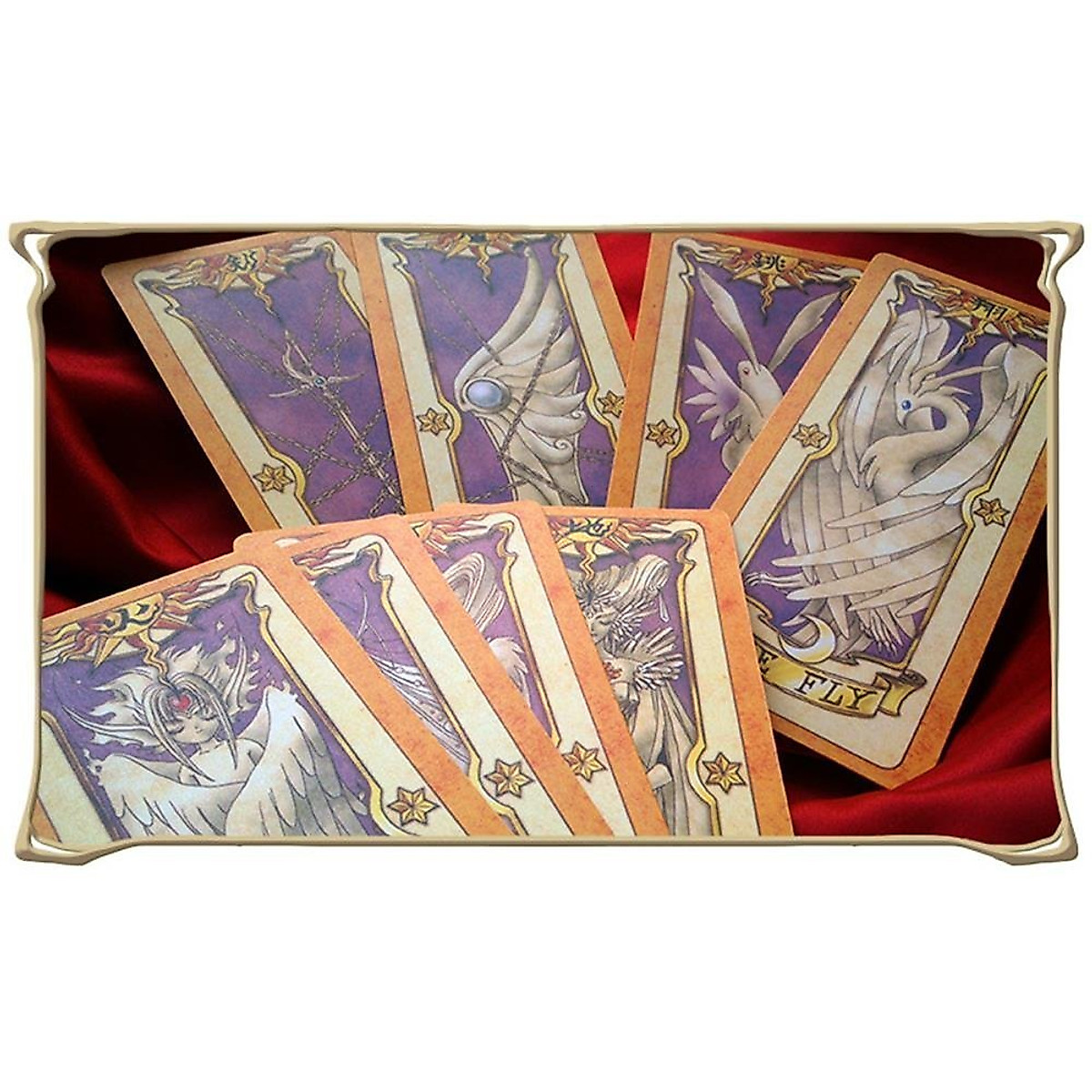 53PCS/Set Card Captor Sakura Clow Cards Kinomoto Sakura Magic Book Set