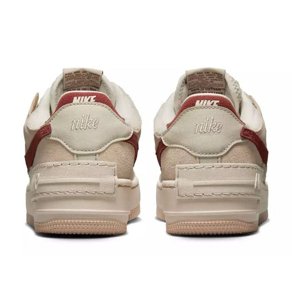 Nike AF1 Shadow Shimmer/Stone/SANDDRIFT DZ4705 200 Women's Size 7