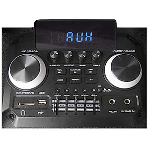 Technical Pro Bluetooth Karaoke Machine System+Wireless Microphone+Tablet Stand