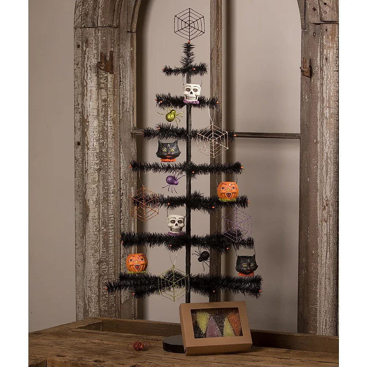 Bethany Lowe Designs - Pumpkin Bucket Ornament Mini - TJ2317