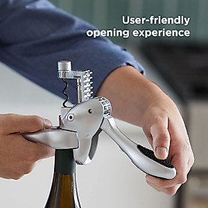 Rabbit 6-Piece Wine Tool Kit, Set, Silver