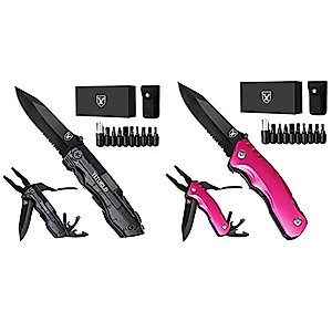 Titorld Gifts for Women Men, Pocket Knife Multitool, Christmas Stocking Stuffers, Unique Camping Hunting Fishing Birthday Gift Ideas for Husband Him Boyfriend, Cool Gifts