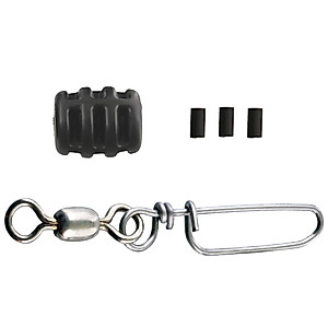 Scotty #1000K Premium Stainless Steel Replacement Downrigger Cable with Kit (200 Feet),BLACK,Small