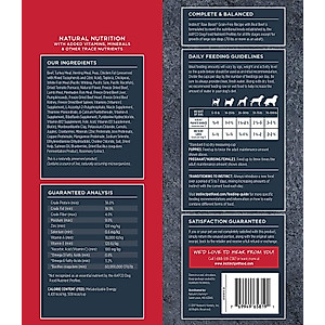 Instinct Raw Boost Grain Free Recipe with Real Beef Natural Dry Dog Food, 4 lb. Bag