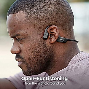 Aftershokz Aeropex Mini (Rebranded as Shokz OpenRun Mini) Bone Conduction Wireless Bluetooth Headphones