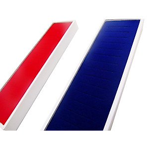 N'icePackaging Red, White, & Blue Bangle Display Combination - Dual Trays w/Colored Foam Companions