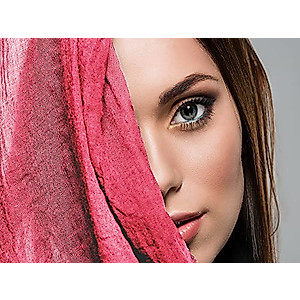 Women Scarf Shawl Set of 3 for All Season Scarve Wrap Scarve, C