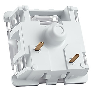 Glorious Kailh Box White Mechanical Keyboard Switches: Clicky 120-Pack for Enhanced Gaming Experience - Perfect for High-Speed Typing