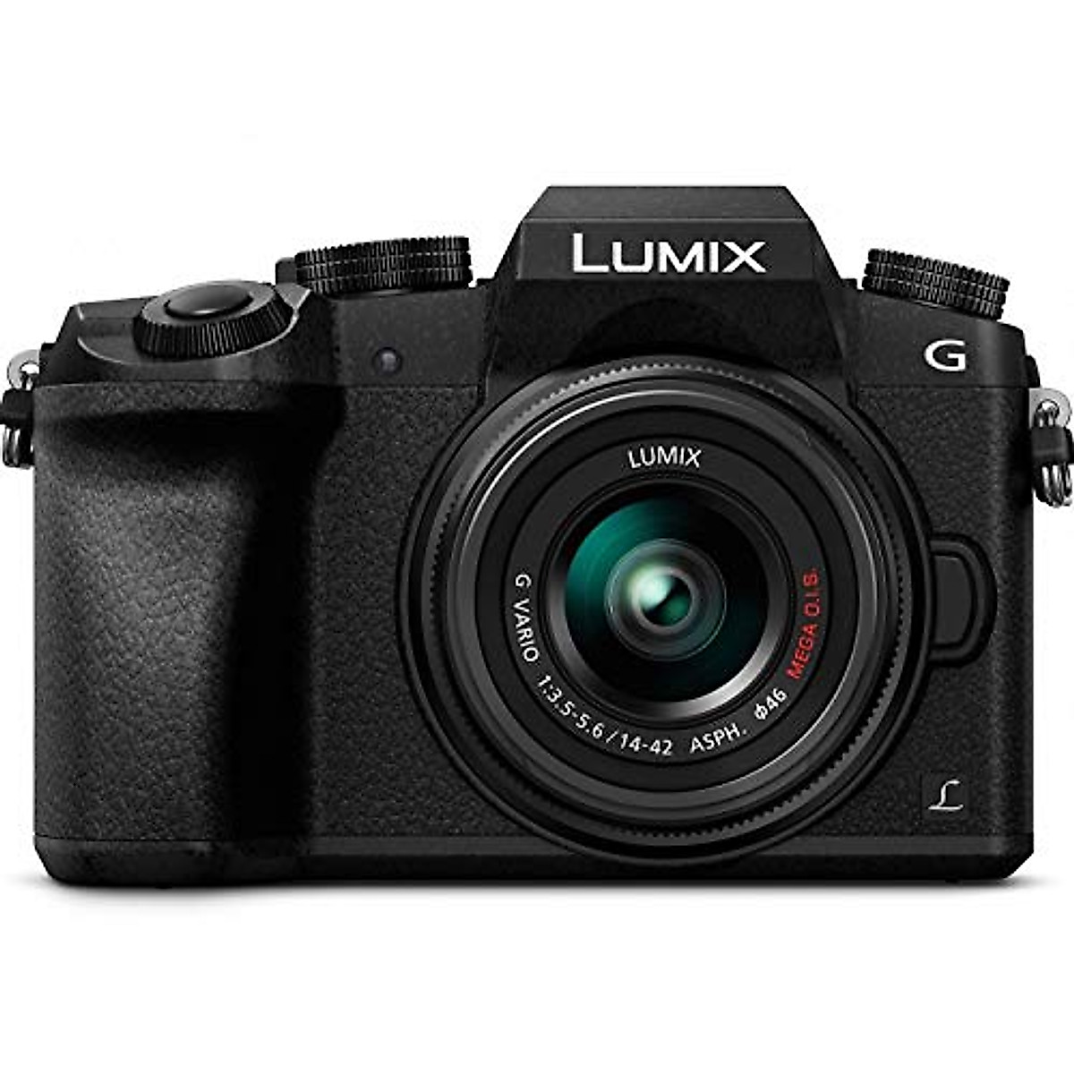 PANASONIC LUMIX G7 4K Digital Mirrorless Camera Dual Lens Bundle DMC-G7WK