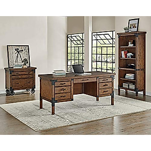 Martin Furniture OPEN BOOKCASE, Brown