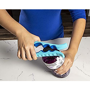 Evriholder Easi-Twist 1pk, Easy Grip Jar Opener, Pack of 1, Colors May Vary