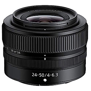 Nikon Z50 Mirrorless Digital Camera 20.9MP W/Nikkor Z 24-70mm f/4 S Lens + Shot-Gun Microphone + LED Always on Light+ 64GB Extreme Speed Card, Gripod, Case, and More (26pc Video Bundle)