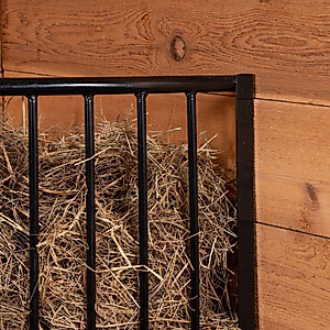 EASY-UP Corner Floor Hay Rack - No Lid | Prevents Hay Waste | 2.5" Slow Feed Spacing | Easy Assembly | Durable Design | 5-Year Warranty