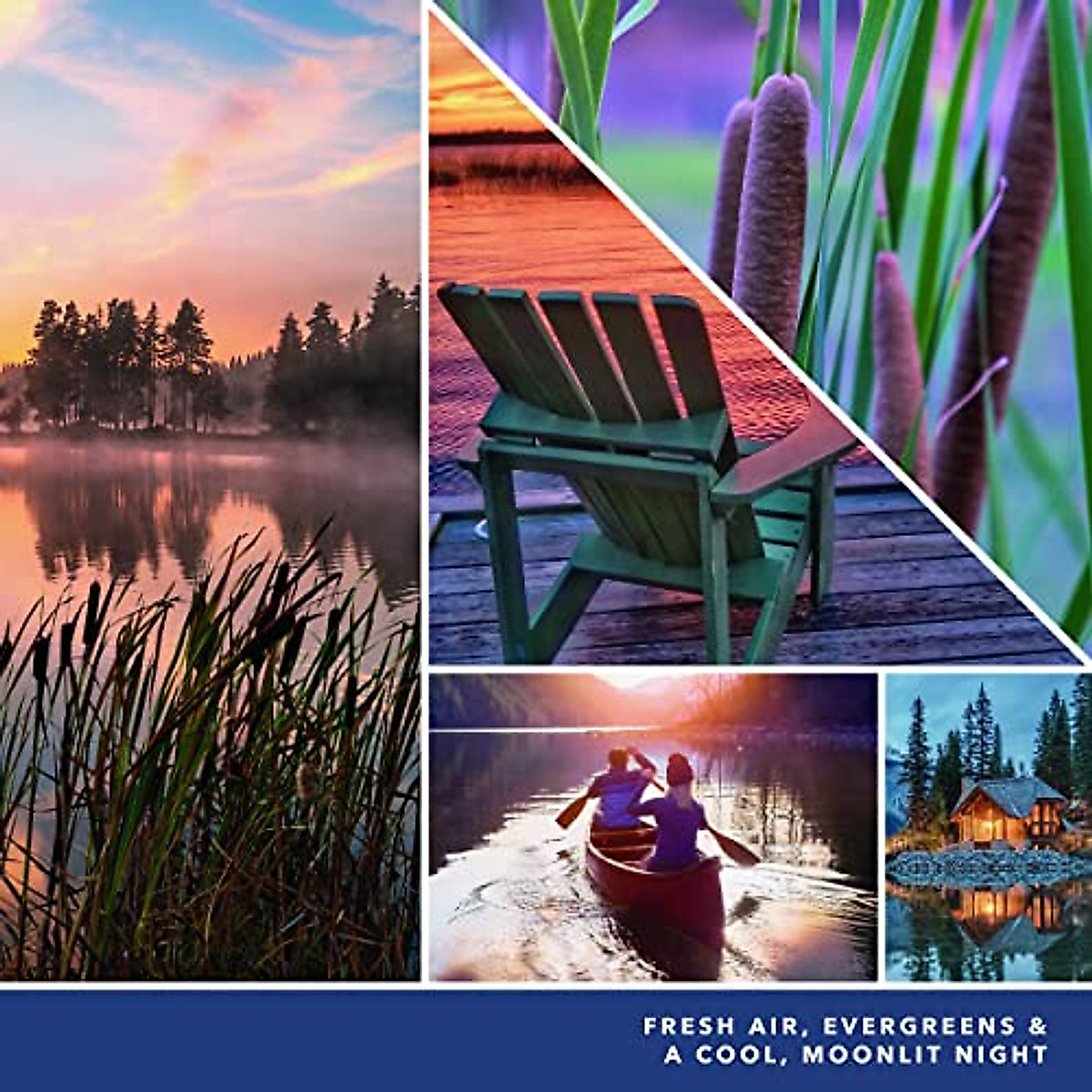 Yankee Candle Lakefront Lodge Signature Medium Pillar Candle, 14.25oz